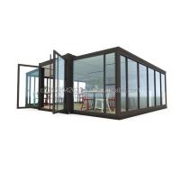 China Fast Food Shop or Modern Office Expandable 20ft Container House with Customized Color and Aluminum Alloy Windows for sale