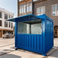 China Park Container House Stylish Prefab Houses for Unique Kiosk Concept 10ft 20ft Kitchen Coffee Bar Container for sale
