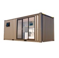 China Outdoor Living and Family Hotel 2 Bedroom Prefabricated Steel Container House with Galvanized Steel Bending 180g Flat Pack for sale
