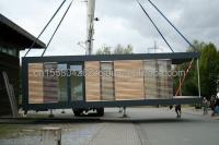 China Galvanized Steel Square Tubes Main Structure for Modern Tiny House on Wheels Portable Prefab Container House Design for sale