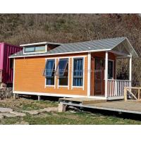 China Quick Build Container Material Homes for Resort Vacations and Farmhouses Three Bedrooms Wall 50/75/100mm Wave Sandwich Panel for sale