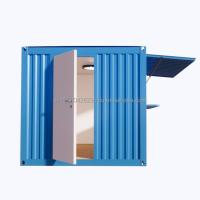China 10FT Mini Pop-up Container House for Coffee Shop Bar Fast-Food Restaurant Convenience Store Kiosk or Booth Window material for sale