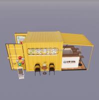 China Customized Color Easily Installation Prefab Houses 10 ft Flat Pack Living Containers for Dining within Modular Homes for sale
