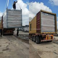 China Customized Color Prefabricated Mobile Office Living Store Container Home Office Containers 10ft with Steel Material for sale