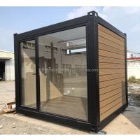 China Customized Color Prefabricated Mobile Office Living Store Container Home Office Containers 10ft with Steel Material for sale