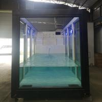 China Luxary Custom Made Movable Prefab Modular Container Swimming Pool for Garden and Hotel for sale