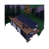 China 40ft Container House Fast Constructed Steel Prefabricated Two and Three Bedrooms with Ensuite Bathroom for Hotels Residences for sale