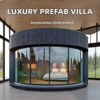 China Modern Luxury Portable Container House Prefabricated Steel Structure Mobile Prefab Villa Home Hotel for Log Eco-Friendly for sale