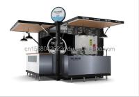 China Wooden Outdoor Customized Coffee Booth Mall Kiosk 10ft Container Shop for Modern Hotel for sale