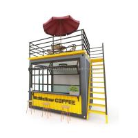 China Custom Made Mobile Store Retail Store Container Houses in Modern Design for Fast and Convenient Stall for sale