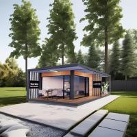 China Customized Color 20ft 40ft Foldable Prefab Modular Mobile Home Modern Design Portable Container House for Chinese Trade for sale