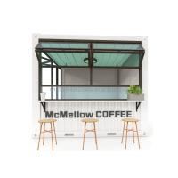 China 10ft Mini Pop-up Shop Container Coffee Shop Bar Fast-food Restaurant Convenience Store with Aluminum Alloy Windows for sale