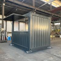 China Prefab Shop Custom Pop Up Cafe Bar in 10ft and 20ft Container Coffee Shops with Galvanized Steel Square Tubes for sale