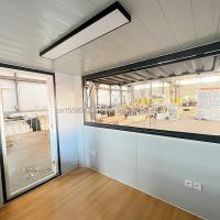 China Prefab Shop Custom Pop Up Cafe Bar in 10ft and 20ft Container Coffee Shops with Galvanized Steel Square Tubes for sale