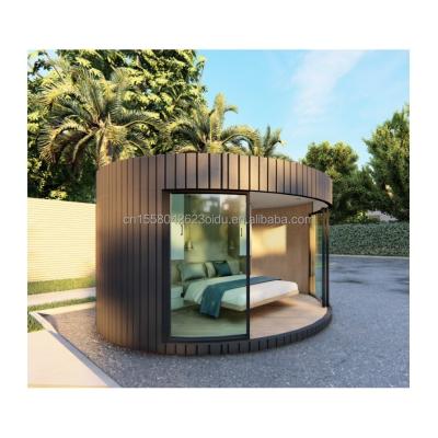China Outdoor Sudan Modern Design Flat Pack Container House with 3 Rooms 1 Toilet 1 Kitchen Wall 50/75/100mm Wave Sandwich Panel for sale