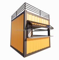 China Modern Design Steel Buildings Flat Pack Shipping Prefabricated Sandwich Panel Pre Fab Container Folding Portable Foldable Container House for sale