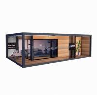 China Top Suppliers of Bathroom Prefab Houses with Galvanized Steel Square Tubes Main Structure and Modern Designs for sale