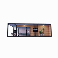China Top Suppliers of Bathroom Prefab Houses with Galvanized Steel Square Tubes Main Structure and Modern Designs for sale