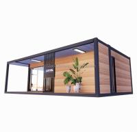 China Top Suppliers of Bathroom Prefab Houses with Galvanized Steel Square Tubes Main Structure and Modern Designs for sale