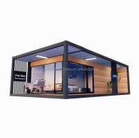 China Top Suppliers of Bathroom Prefab Houses with Galvanized Steel Square Tubes Main Structure and Modern Designs for sale
