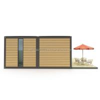 China 20ft or 40ft Portable Tiny Home Prefabricated Light Steel Villa Modular Prefab Houses with Galvanized Steel Square Tubes for sale