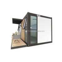 China Outdoor Living Bedrooms Prefab Steel Structure Container House for Hotel Extendable Tiny Residential Home 20ft/40ft for sale