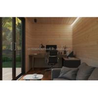 China Customized Tiny Wooden Metal Warehouse Modern Expandable Container Prefabricated House for Outdoor Steel Sandwich Panel for sale