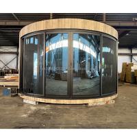 China Plant Modular Stainless Steel Round House with Customized Color Customization and Construction for sale