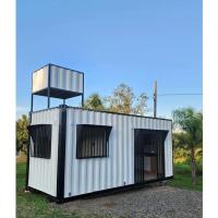 China Main Structure Galvanized Steel Square Tubes Flat Pack Container for Outdoor Modern Design Prefabricated Container Houses for sale