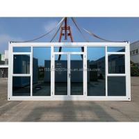 China 20ft Prefabricated Container Houses for Couples Families Hotels House Steel Frame Galvanized Steel Bending 180g for sale
