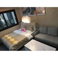 China SH Modern Design Prefabricated Foldable Container Home Outdoor Modular Steel and Glass Space Capsule for Urban Living for sale