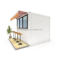 China Mobile Steel Structure Wooden Shop Fast Selling Booth Direct Home Bar Coffee Shop for sale