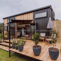 China 20 40 FT Modern Design Expandable Container Prefabricated Wooden Color Garden House for a Customized Living Experience for sale