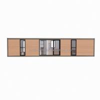 China 20 40 FT Modern Design Expandable Container Prefabricated Wooden Color Garden House for a Customized Living Experience for sale
