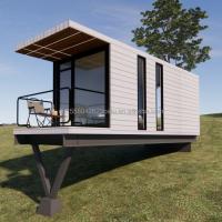 China 20 FT Modern Design Prefabricated Hanging House Steel Sandwich Panel Container for Outdoor Living For Holiday or Family for sale