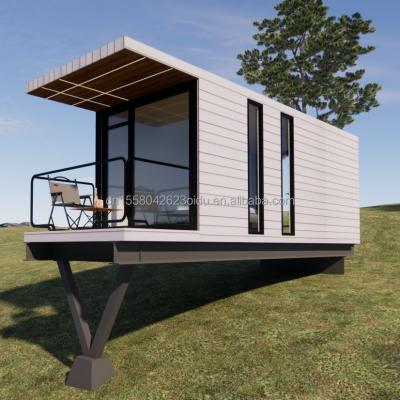 China 20 FT Modern Design Prefabricated Hanging House Steel Sandwich Panel Container for Outdoor Living For Holiday or Family for sale