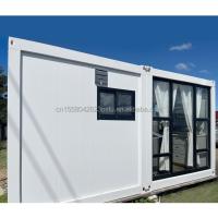 China Expandable Mobile Foldable 1 Bedroom Tiny House for Outdoor 's Modern Design 20Ft 40Ft Prefabricated Container Home for sale