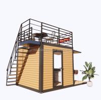 China 10FT Modern Design Steel Structure Container Store/Shop Houses and Prefabricated Modular Houses 3D Model/CAD Drawings for sale
