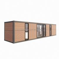 China Modern Simple Shop Customized 20f 40ft Prefabricated Expandable Wooden Container House with 2 Large Bedroom in Simple Style for sale