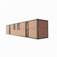 China Modern Simple Shop Customized 20f 40ft Prefabricated Expandable Wooden Container House with 2 Large Bedroom in Simple Style for sale
