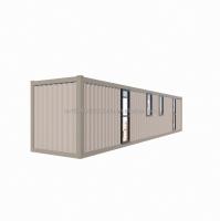 China Modern Simple Shop Customized 20f 40ft Prefabricated Expandable Wooden Container House with 2 Large Bedroom in Simple Style for sale