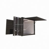 China Modern Wooden House Bar Perfect for Shops in 10ft and 20ft Mobile Container Showrooms Customized Design for sale