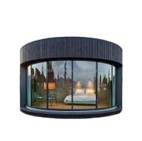 China 50/75/100mm Wave Sandwich Panel Wall EU Prefabricated Container House for Couples' Residential or Hotel for sale