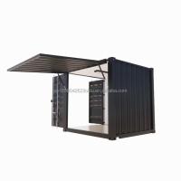 China Modern Wooden House Bar Perfect for Shops in 10ft and 20ft Mobile Container Showrooms Customized Design for sale