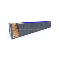 China Customized Shipping Container Swimming Pool in 20ft/40ft with Wall 50/75/100mm Wave Sandwich Panel for sale