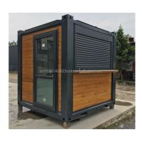 China Sandwich Panel Door Container Houses 40ft Two Bedroom for Glass Door Living Accommodation for sale