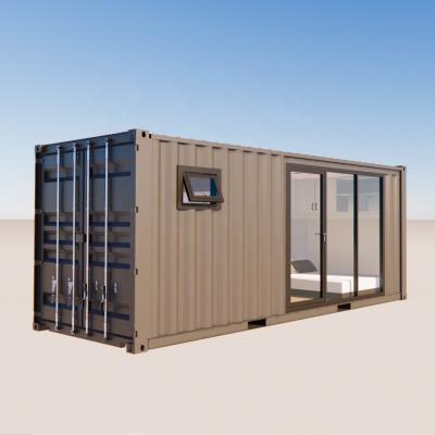 China Family Container Home Living Container Family Prefab Residential with Customized Color and Aluminum Alloy Windows for sale