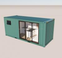 China Family Container Home Living Container Family Prefab Residential with Customized Color and Aluminum Alloy Windows for sale