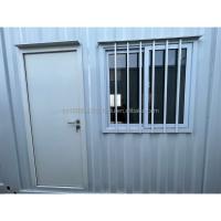 China Outdoor Office Home Portable Modular Flat Pack Prefabricated Steel Container with Wall 50/75/100mm Wave Sandwich Panel for sale