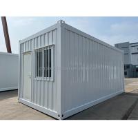 China Outdoor Office Home Portable Modular Flat Pack Prefabricated Steel Container with Wall 50/75/100mm Wave Sandwich Panel for sale